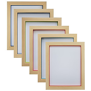 FRAMES BY POST Picture Frame, Recycled Plastic, Beech/Teal Blue, 50 x 40 cm
