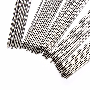 QIYUANMENGYI Bicycle Spokes 10Pcs Mountain/Road Bike Steel 14G Spoke Spokes + Nipple Sliver Colour High Strength Bicycle Spokes 253~290mm (Color : 255mm)