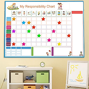 Refrigerator Magnets 35-Pack Star Fridge Magnets Cute Colorful Functional Magnets for Office, Kitchen, Refrigerator, Whiteboard Magnet Set