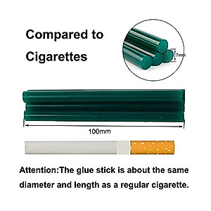 Colored Hot Melt Glue Sealing Sticks for Letter Seal Stamp, VARACL Kids Mini Hot Glue Gun Sticks for Arts Gift Crafts,Home General Repair,15 Colors,75 PCS, Diameter 7 mm/0.28", Length 10 cm/3.9"