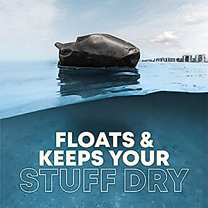 Earth Pak Waterproof Backpack: 35L / 55L / 85L Heavy Duty Roll-Top Closure with Easy Access Front-Zippered Pocket and Cushioned Padded Back Panel for Comfort with IPX8 Waterproof Phone Case