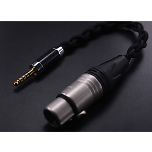 KK Cable TA-KA 4.4MM Male to 4-pin XLR Female Headphone Balanced Cable, Audio Upgrade Cable. TA-KA