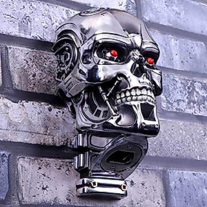 Nemesis Now T-800 Terminator 2 Judgement Day T2 Head Bottle Opener, Polyresin, Silver, One Size