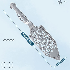 Absinthe Spoons for Absinthe Set ORNOOU 3 Pieces of Stainless Steel Wormwood Cocktail Bar Glass Cup Drinking Filter Vintage