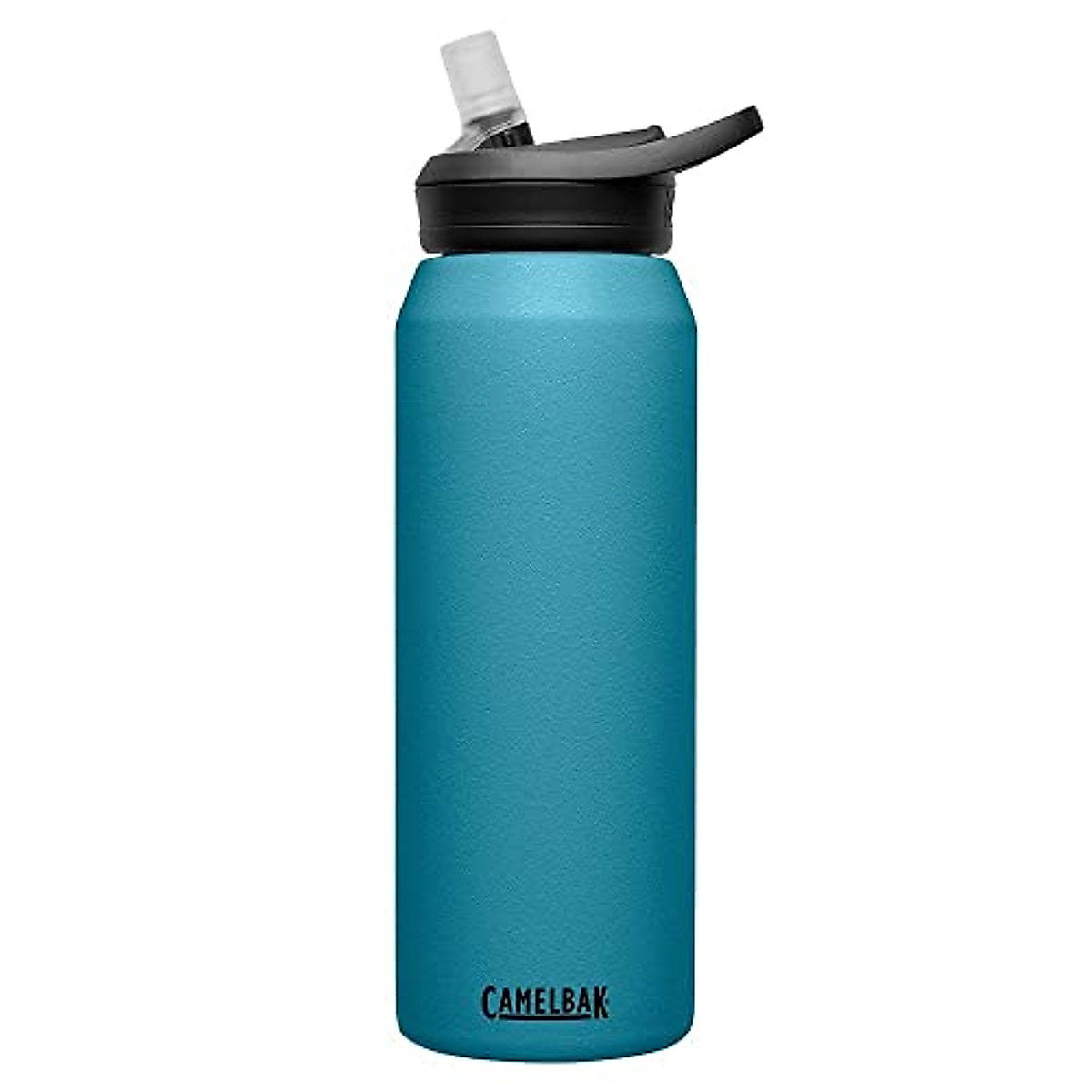 CamelBak Eddy+ Water Bottle with Straw 32 oz - Insulated Stainless Steel, Larkspur