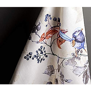 Maison d' Hermine Kitchen Towel 100% Cotton Quick Dry Cleaning Dishtowel for Gifts, Dining, Home, Wedding, Banquet, Buffet, Equinoxe - Beige - Thanksgiving/Christmas (Set of 3)