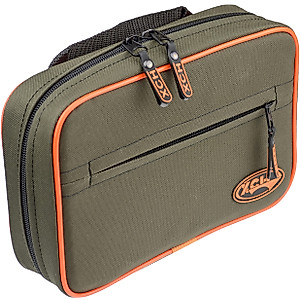 XCH Fishing Tackle Storage and Carrying Pouch (#2), Padded Shoulder Strap, Durable Waterproof Material