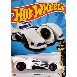Hot Wheels Batman 5 Car Set Bundle Version 3