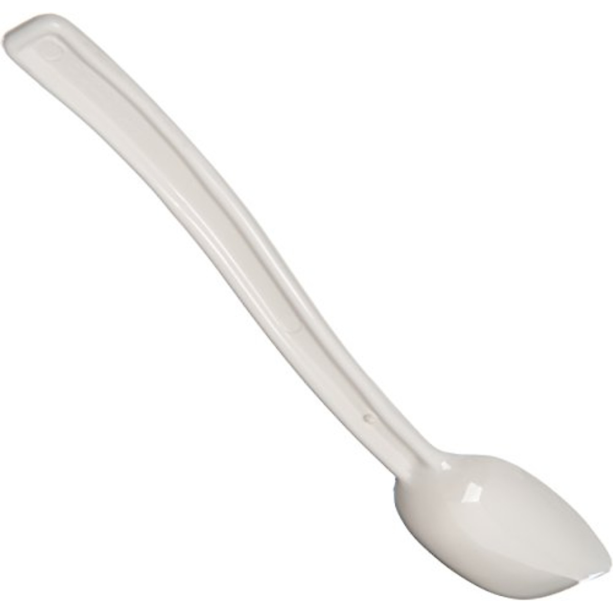 Carlisle FoodService Products Plastic Solid Spoon, 9 Inches, White