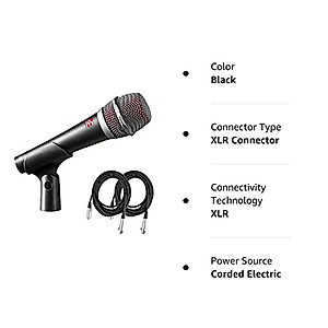 sE Electronics V7 Handheld Dynamic Microphone Bundle with 2 XLR Cables