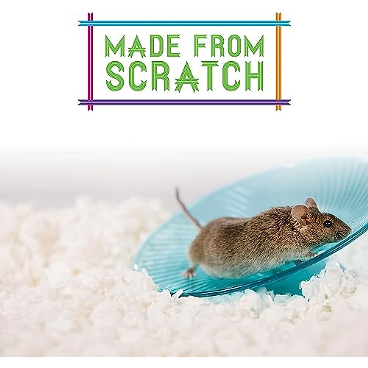 carefresh 99% Dust-Free White Natural Paper Small Pet Bedding with Odor Control, 23 L