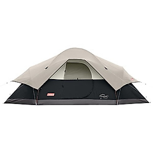Coleman 8-Person Tent for Camping | Red Canyon Car Camping Tent, Black