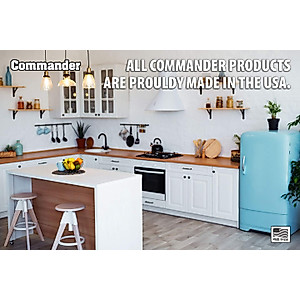 Commander 13 Gallon 0.78 MIL White Plastic Trash Bags Unscented - 24" x 27" - Pack of 120, For Home, Kitchen, Commercial, & Office