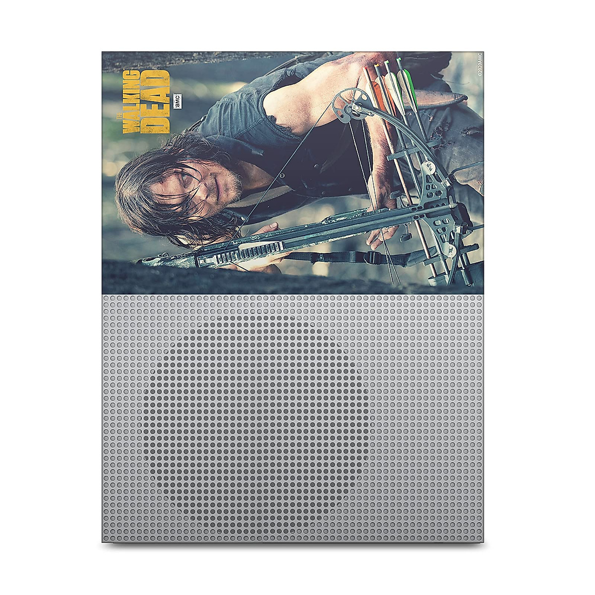 Head Case Designs Officially Licensed AMC The Walking Dead Daryl Lurk Daryl Dixon Graphics Vinyl Sticker Gaming Skin Decal Cover Compatible With Xbox One S Console and Controller Bundle