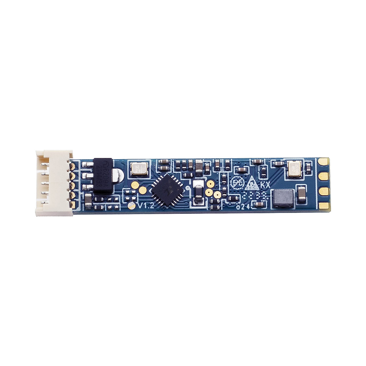 XICOOLEE Microwave Radar Sensor Module LD2410, 24GHz ISM Band, Human Presence Motion Sensing Module, Non-Contact Monitoring Detector, Horizontal Connect, with Bluetooth, Support GPIO and UART Output