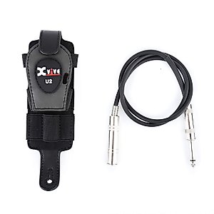 Xvive U2 Guitar Wireless Transmitter Holder,Upgrade 1/4 Cable Compatible Others Transmitter
