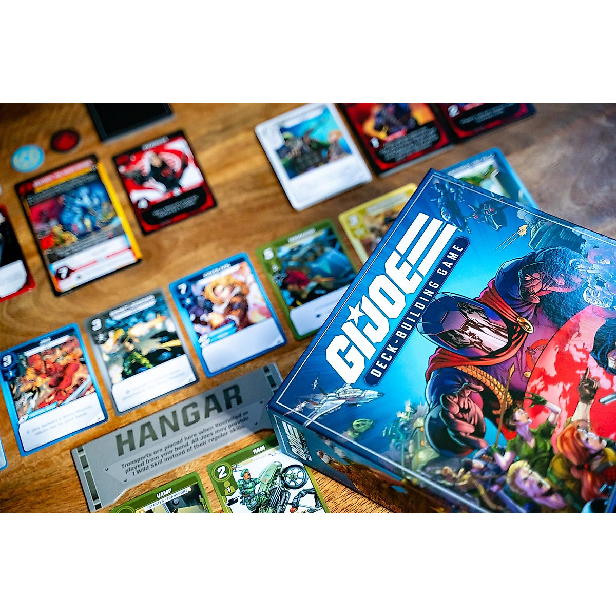 Renegade Game Studios G. I. Joe Deck-Building Game, 1-4 players, Ages 14+, Fully Cooperative Game, Core Set