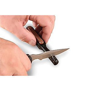 Smith’s 50047 Edgesport Stick Knife & Broadhead Sharpener – Portable Sharpener – Hunting & Archery Tool Sharpener – Carrying Pouch – Carbide & Diamond Stone – Pocket Knife Sharpener
