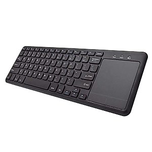 BoxWave Keyboard Compatible with Alienware x15 Gaming (R1) (Keyboard MediaOne Keyboard with TouchPad, USB Fullsize Keyboard PC Wireless TrackPad for Alienware x15 Gaming (R1) - Jet Black