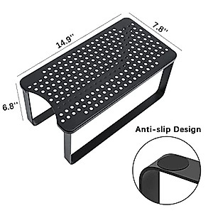 Water Dispenser Stand For Countertop-Metal Water Filter Stand, Compatible With Brita Water Pitcher & Zerowater Pitcher, Perfect for Fridge Beverage Dispenser With Spigot, Drink Dispenser Stand Only