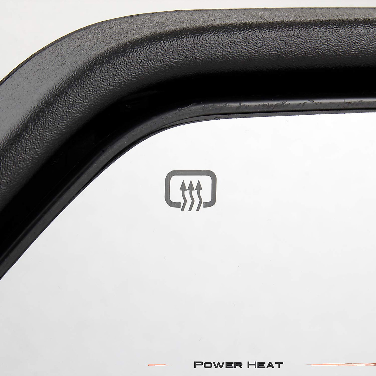 AKKON - For 2015-2018 Ford F150 [8 Pin Plug] Pair of Power + Heated + Turn Signal Black Texture Towing Side Mirrors