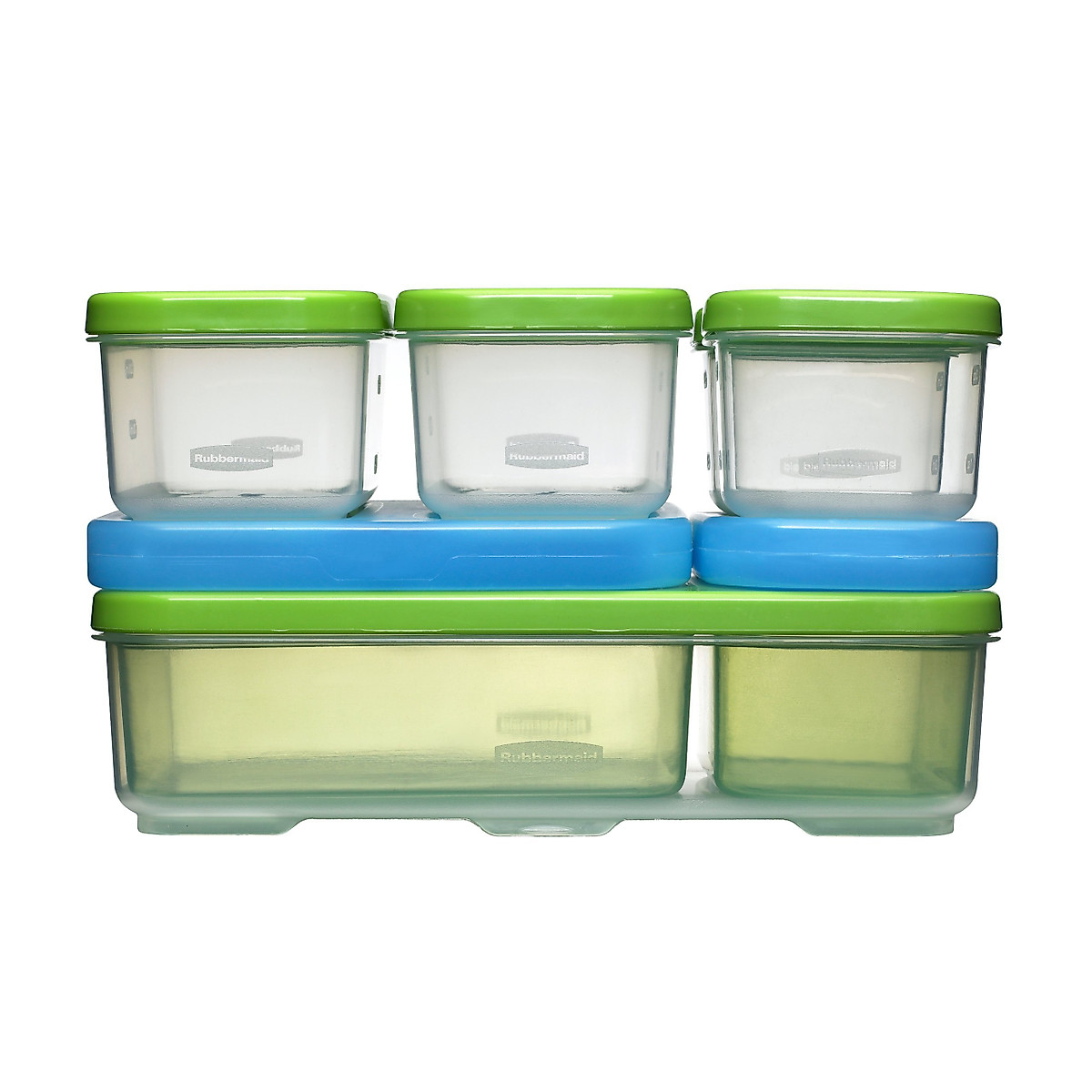 Rubbermaid LunchBlox Entrée Kit, Green