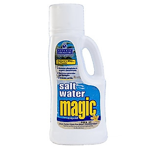 Natural Chemistry 07402 Pool Salt Water Magic Liquid, 1-Liter