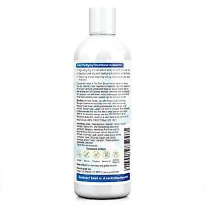 Puriya Sulfate Free Hair Conditioner with Tea Tree Oil, Moisturizing Treatment for Dry, Itchy, Flaky Scalp and Damaged Hair, For Men and Women, 16 Ounce