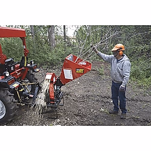 NorTrac PTO Chipper - 5 1/2in Capacity