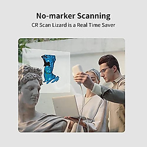 Creality 3D Scanner, 0.05 MM Accuracy & 10 FPS scan Speed 3D Scanner for 3D Printing & Modeling, Aviation-Grade Aluminum Plug, No-Marker Scanning - CR Scan Lizard Standard