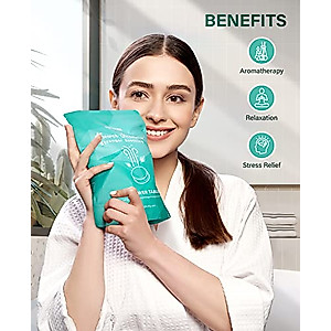 POPCHOSE Shower Steamers Aromatherapy - 15 Pack Eucalyptus Mint Shower Tablets Stress Relaxation Self-Care Shower Bombs with Essential Oils, Quick Relief Nasal Congestion Gifts for Women & Men