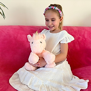 Laila and Lainey Unicorn Plush Stuffed Animal - Unicorn Gifts for Girls Ages 0 1 2 3 4 5 6 7 8 Years