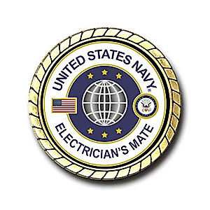 US Navy Electricians Mate Challenge Coin - Officially Licensed