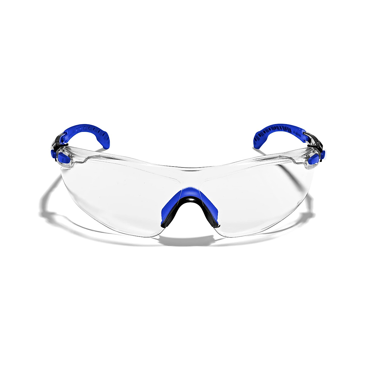 OPTIFENSE™ VS3 Anti Fog, Premium CLEAR/TINTED Safety Glasses, ANSI Z87+(Blue Frame, Clear Lens)