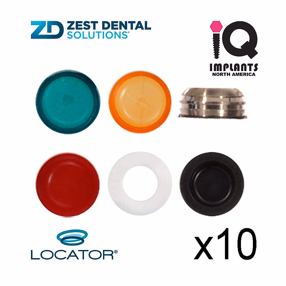 Locator® Ext Range Male Processing Package, 10 Pack