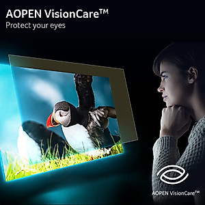 AOPEN 24SA2Y bi 23.8" Full HD (1920 x 1080) VA-Monitor | Ultra-Thin with ZeroFrame | Home or Office | AMD FreeSync | Up to 75Hz | 1ms-TVR | Ports: 1 x HDMI 1.4 & 1 x VGA (HDMI Cable Included)