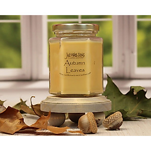 Autumn Leaves Scented Blended Soy Candle by Just Makes Scents