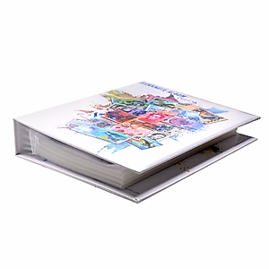 Banknote World Deluxe Currency Collecting Album, Blue, 300 Pockets