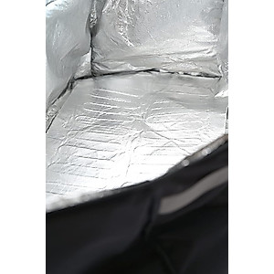 23"x14" Food Delivery Heater Pad for Bag Car 12v. DC Pizza Warmer for Belleford, Herculean, BlueVoy, Kibaga, NZ Home, Rubbermaid fits 23"x14"x15", (23"x14") Homevative (Silver, 23"x14")