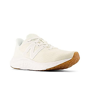 New Balance Women's Fresh Foam Arishi V4 Running Shoe, Raw Sugar/Gum, 8