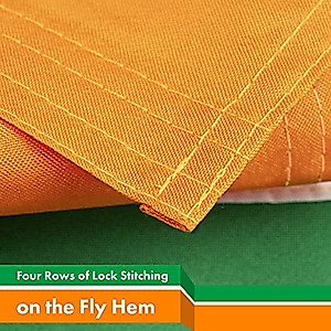 G128 Ireland Irish Flag | 3x5 Ft | LiteWeave Pro Series Printed 150D Polyester | Country Flag, Indoor/Outdoor, Vibrant Colors, Brass Grommets, Thicker and More Durable Than 100D 75D Polyester
