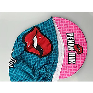 Bikingbros Funny Cycling Cap - Polyester Cartoon Cycling Hat-Under Helmet - Cycling Helmet Liner Breathable&Sweat Uptake