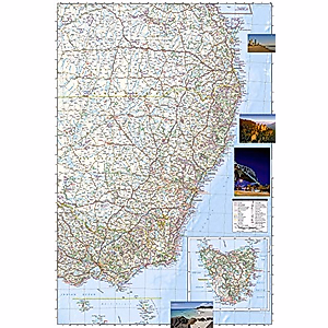 Australia East Map (National Geographic Adventure Map, 3502)