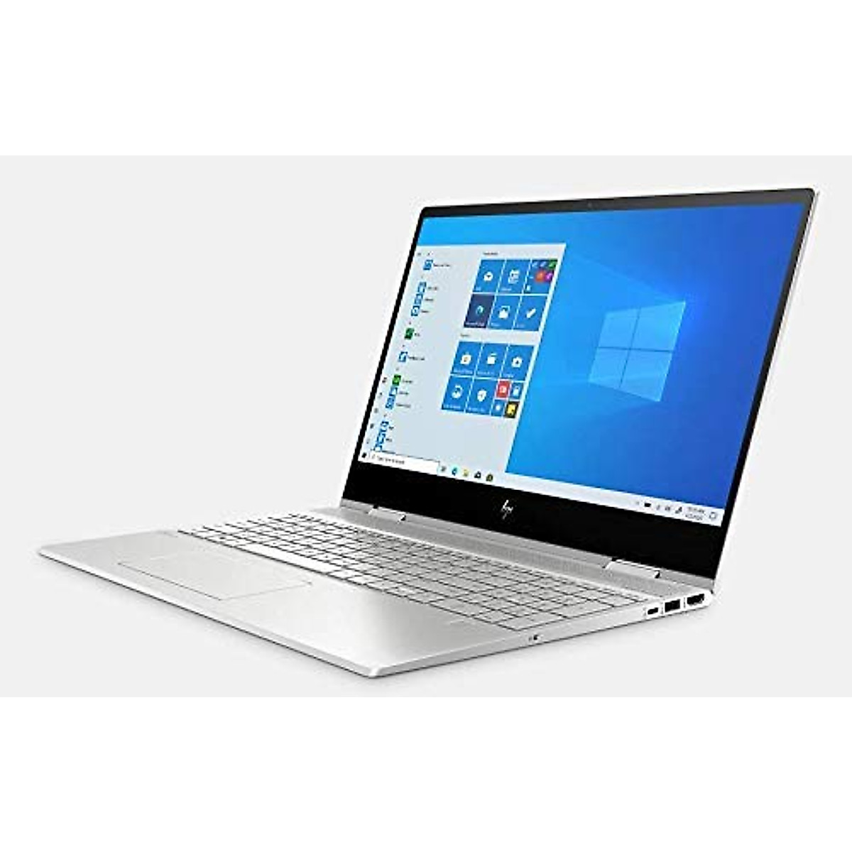 HP 2020 Newest Envy x360 Convertible 15.6-inch Full HD Touchscreen Laptop, 10th gen Intel Quad-Core i5-10210, 8GB DDR4 Memory, 512GB PCIe NVMe SSD, Webcam, Wi-Fi, Bluetooth, Windows 10 Home, Silver
