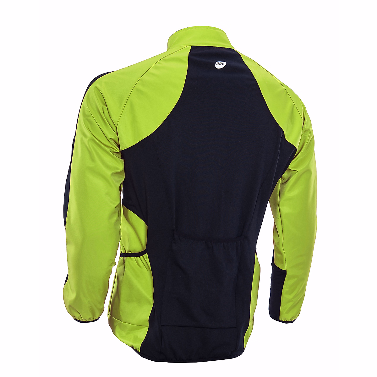 sponeed Windproof Bicycle Coats Cycle Bike Jacket Fleece Men Reflective Thermal Jackets for Riding XXL Green