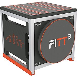New Image Unisex's FITT Cube Total Body Workout, High Intensity Interval Training Machine, Accent Color Varies