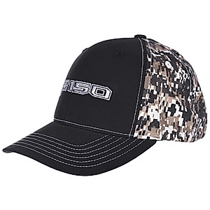 Checkered Flag Men's Ford F150 Adjustable Black & Digi Camouflage back Baseball Cap / Hat