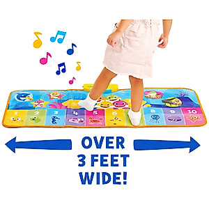 WowWee Baby Shark Official - Step & Sing Piano Dance Mat