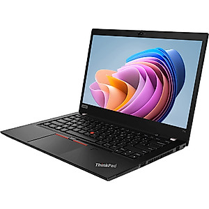 Lenovo ThinkPad T14 Laptop - 14'' IPS FHD Touchscreen - Intel Core i7-10610U 16GB - 512GB SSD - Win10 Pro, Black (Renewed)