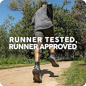 Balega Enduro Arch Support Performance Quarter Athletic Running Socks for Men and Women (1 Pair), Black, Large